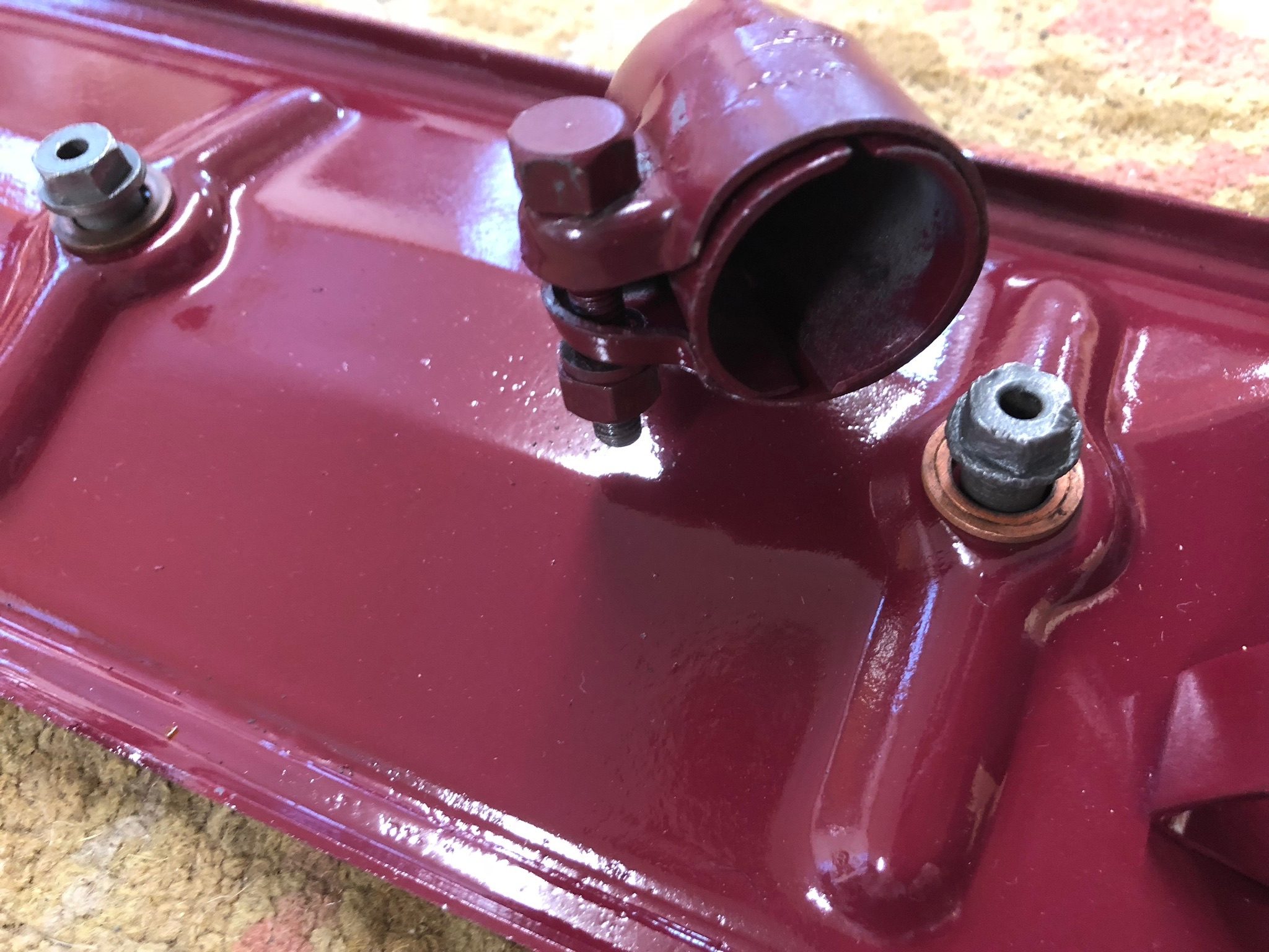 MG Tappet Cover with Clamp