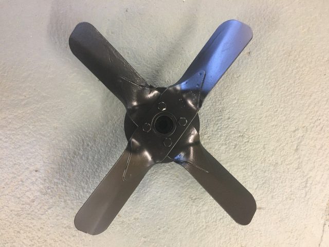 MG TC Water Pump Pulley with Fan Blades