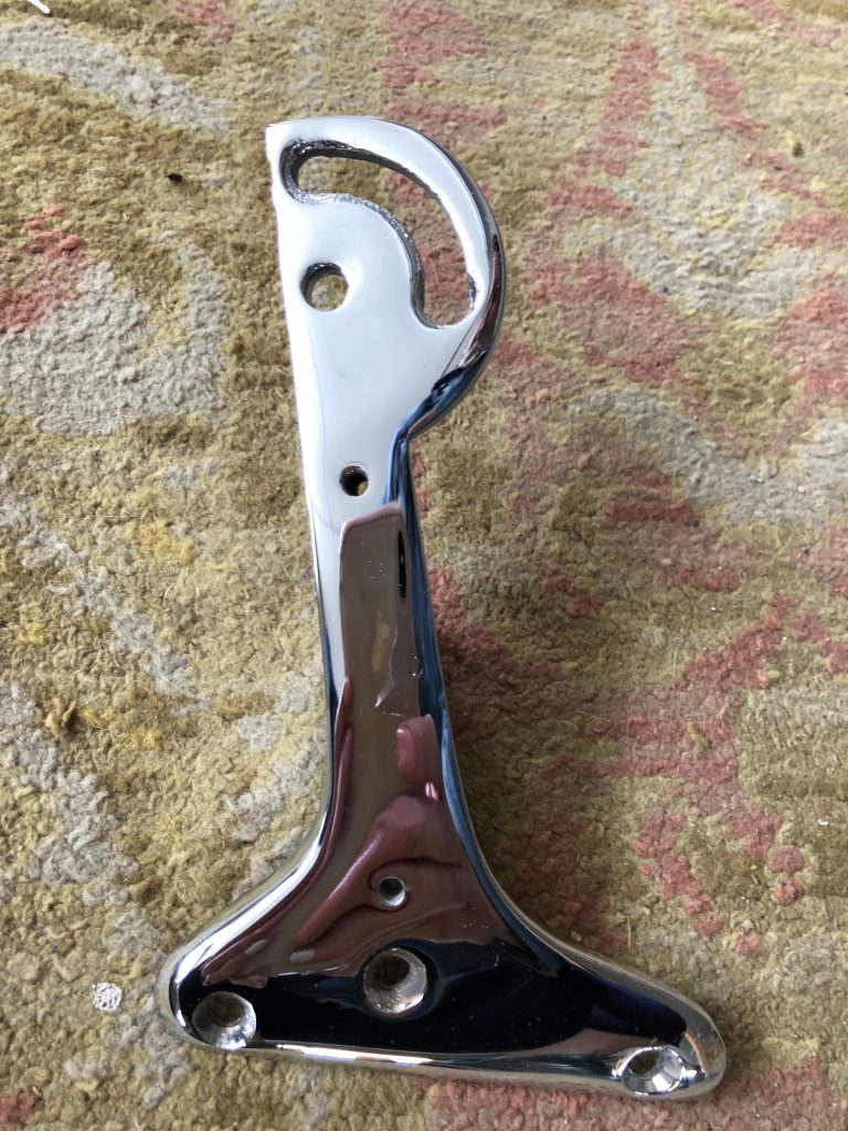 MG TC Windshield Mounting Brackets
