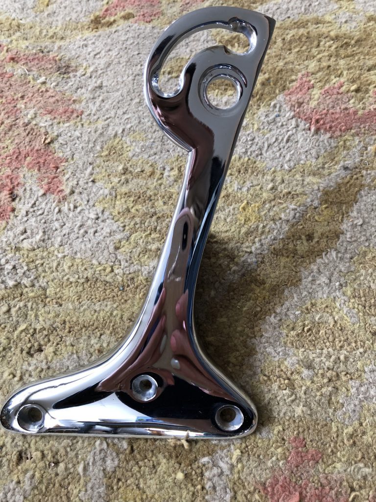 MG TC Windshield Mounting Brackets
